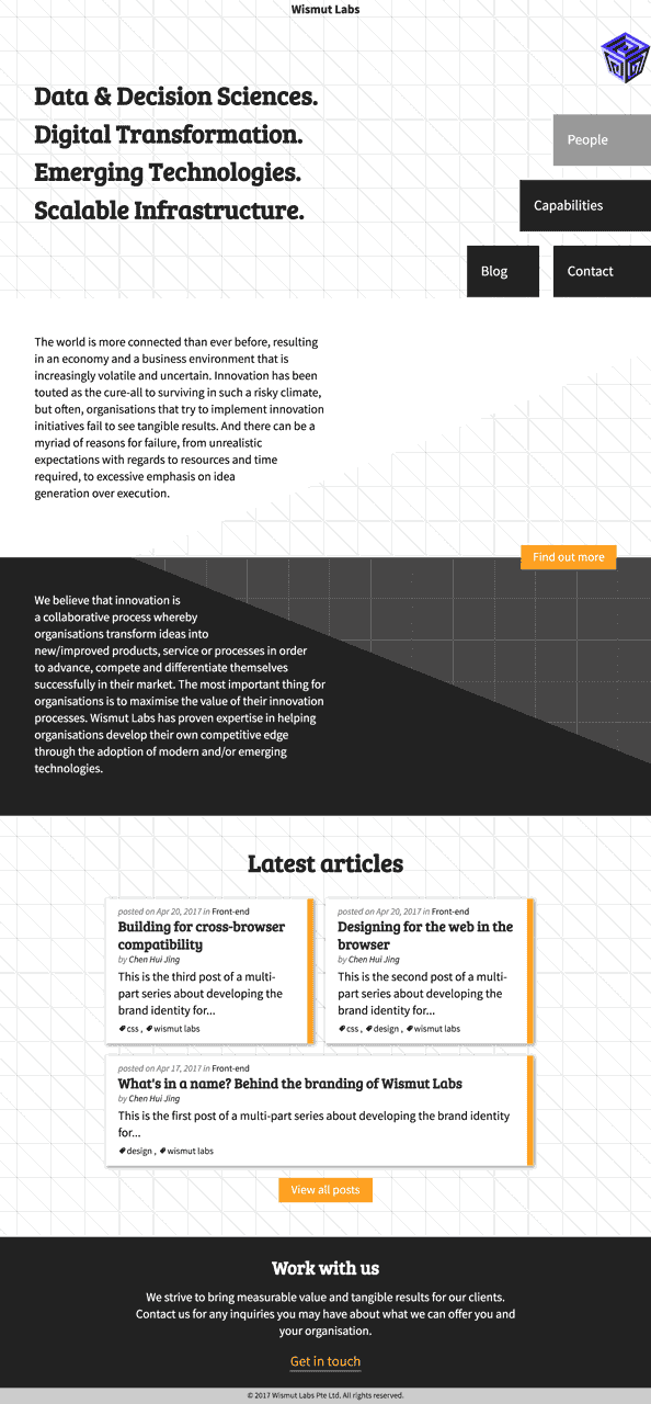 Designing for the web in the browser | Wismut Labs